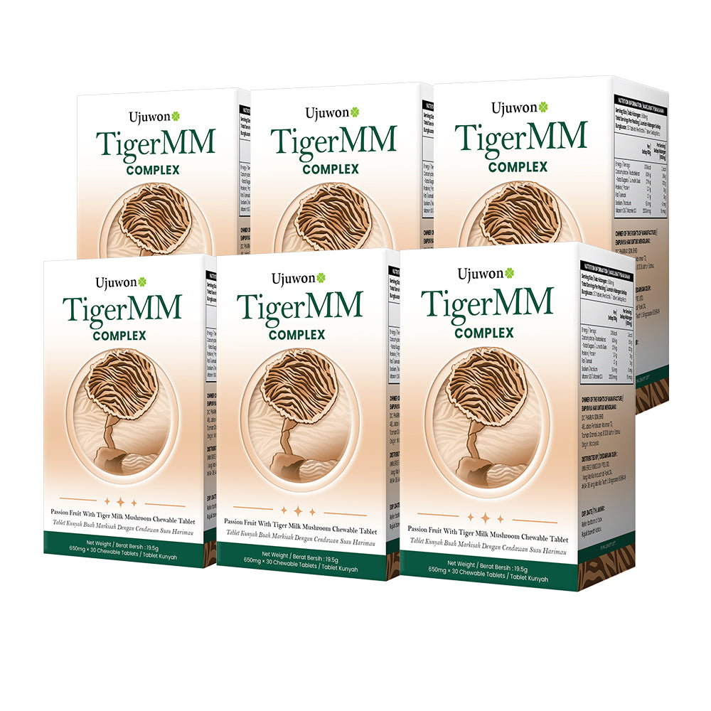 【Bundle of 6】Ujuwon TigerMM Complex 30s x 6 Boxes